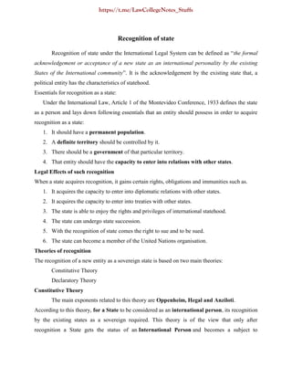 Public International Law - KLE Law Academy Notes @Lexpedia.pdf