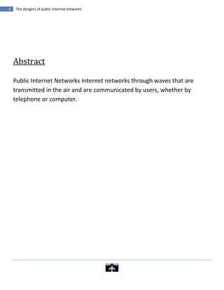 Public internet networks | PDF