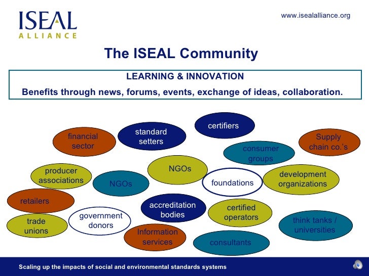 The ISEAL Alliance: An Introduction
