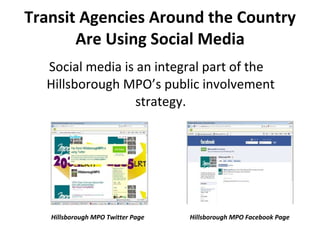 Tasha Cunningham - Social Media, Transit Agencies and Public ...