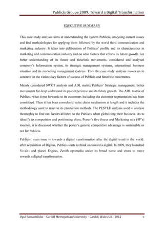 Publicis groupe 2009 | PDF