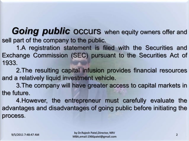 Public issue of shares | PPTX