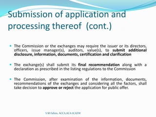 Public issue rules and book building process | PDF