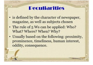 Publicistic Style In The English Language | PDF