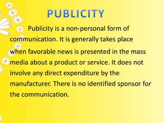 Publicity | PPT