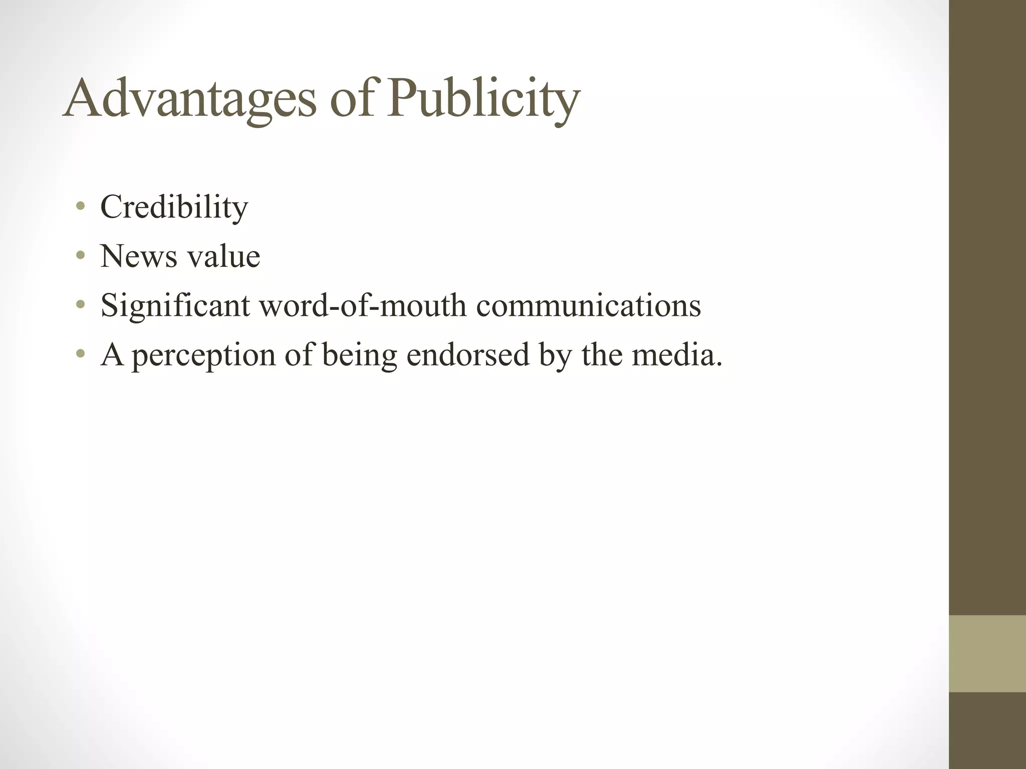 Publicity and public relation | PPTX