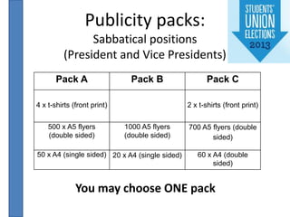 Publicity Guidance | PPTX