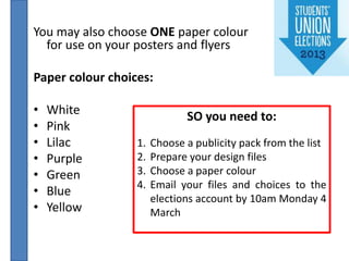 Publicity Guidance | PPTX