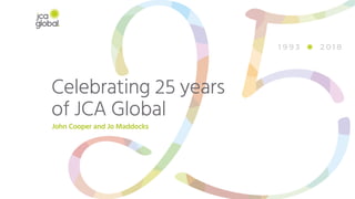 JCA Global Practitioner Conference | PPT