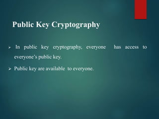 Public Key Distribution | PPTX