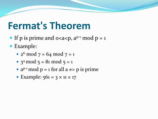 Public Key Algorithms | PPTX