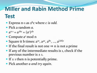 Public Key Algorithms | PPTX