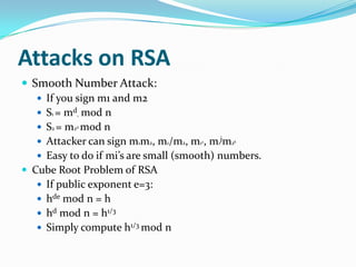 Public Key Algorithms | PPTX