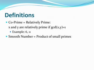 Public Key Algorithms | PPTX