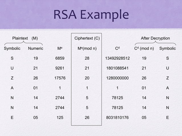 Public Key and RSA.pdf