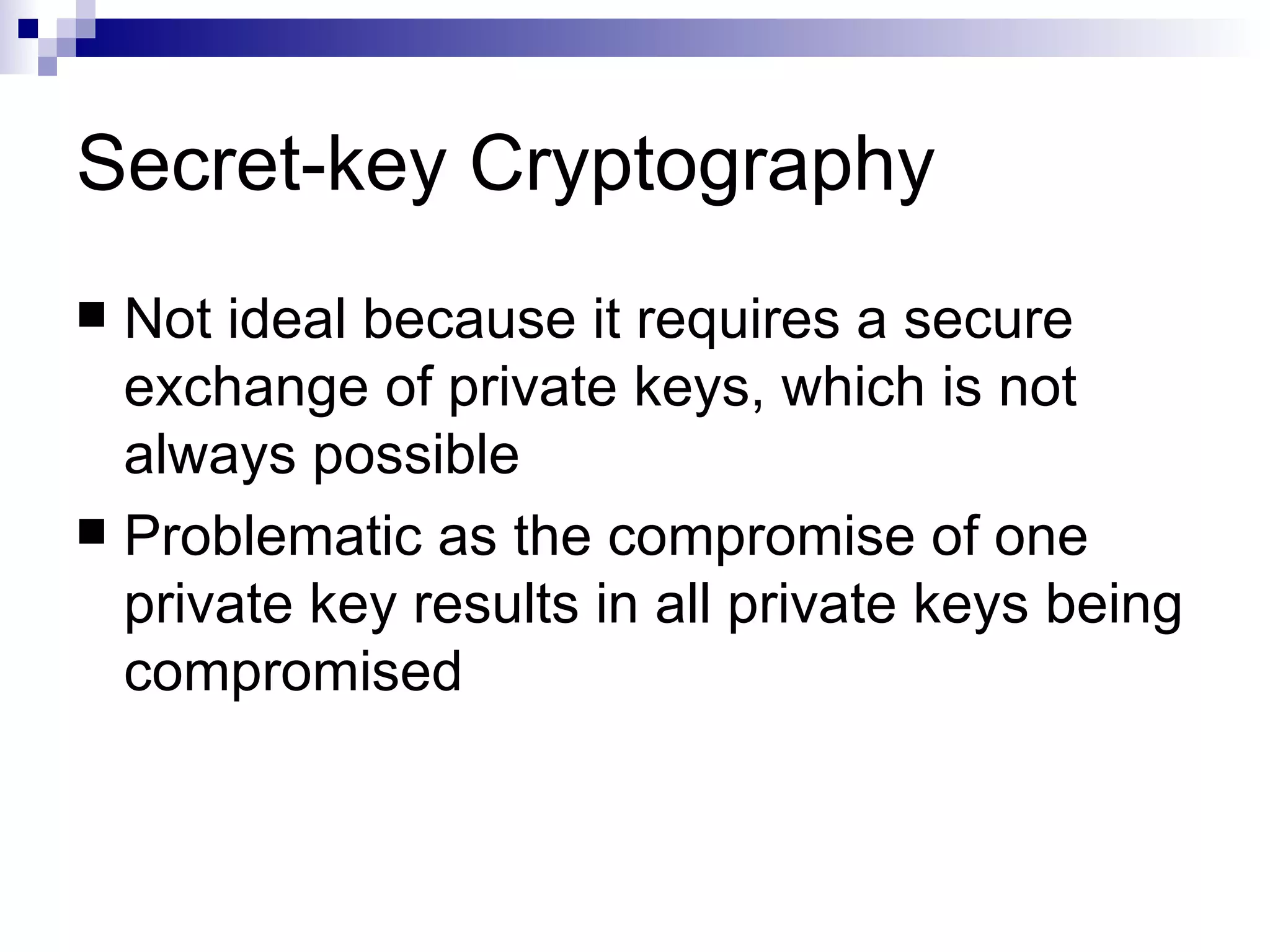 Public Key Cryptography | PPT