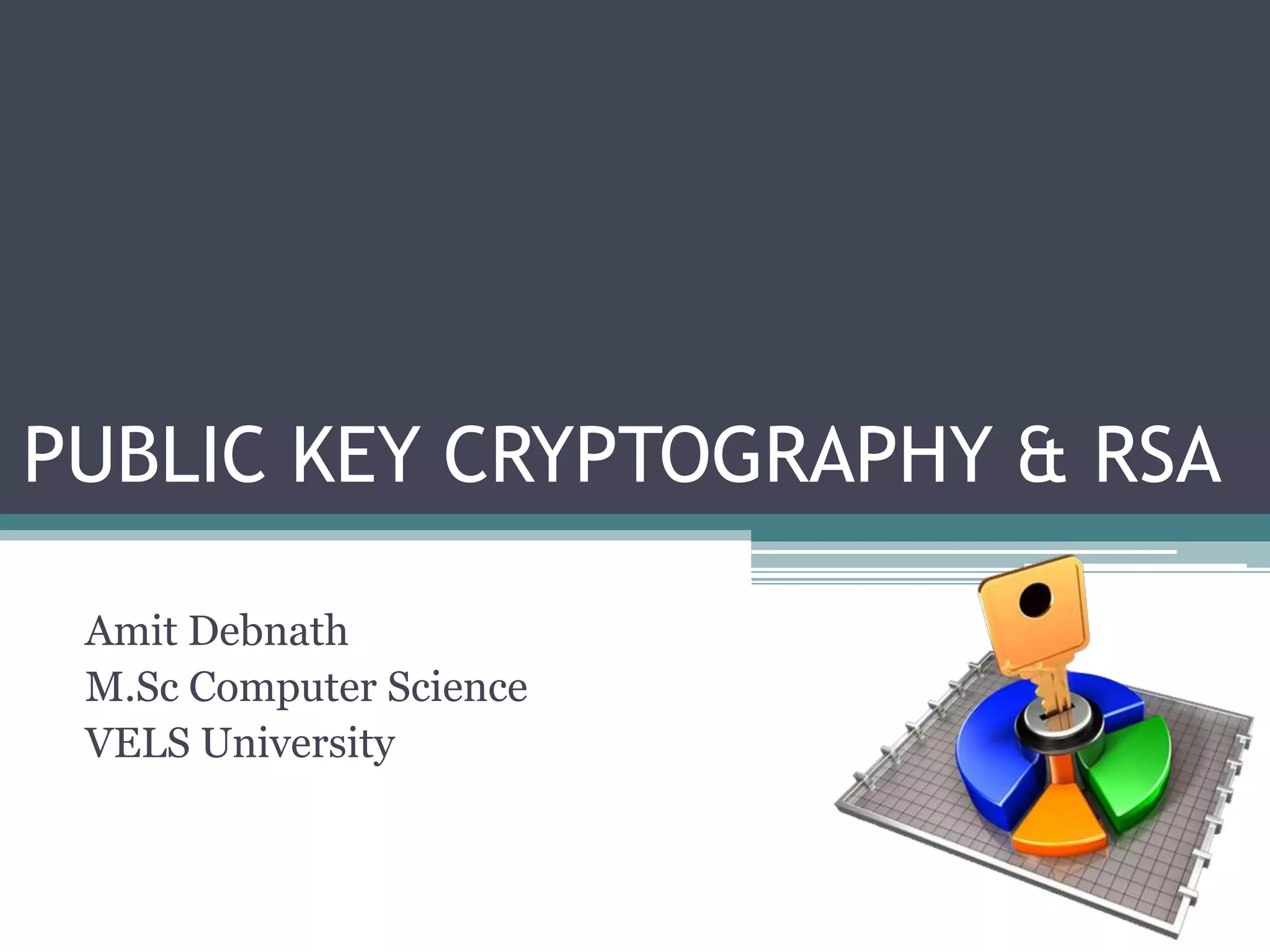 Public key Cryptography & RSA | PPT Public key Cryptography & RSA | PPT