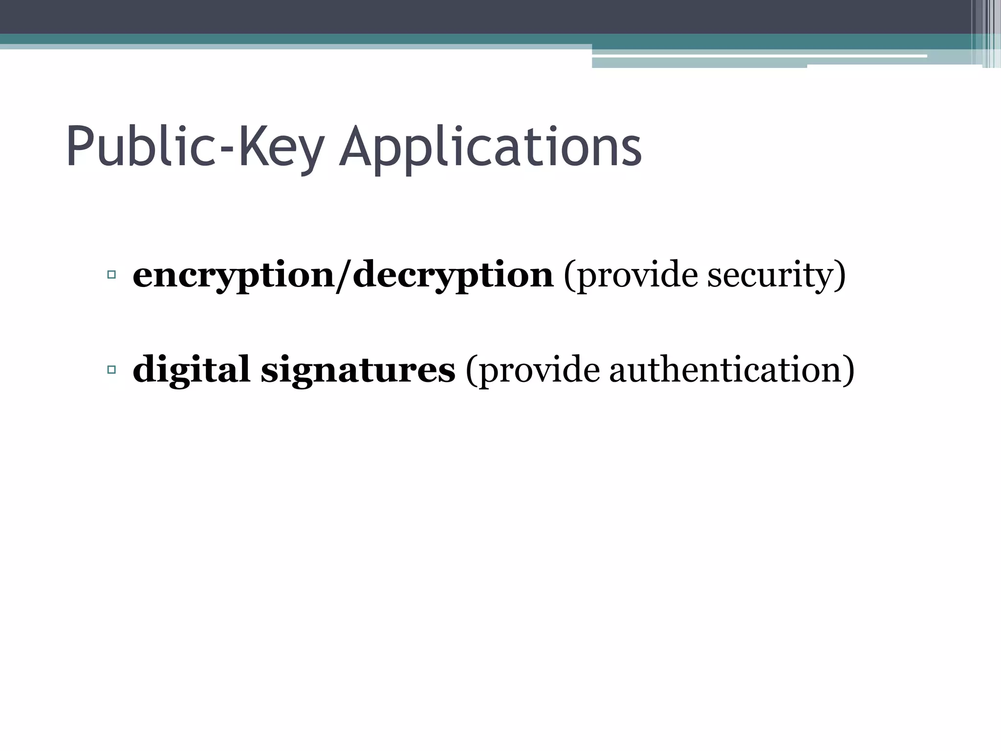 Public key Cryptography & RSA | PPT Public key Cryptography & RSA | PPT