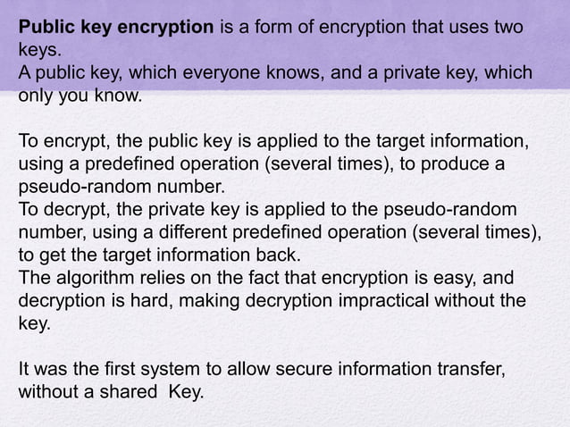 Public Key Encryption & Hash functions | PDF