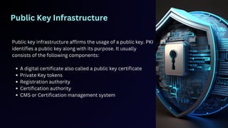 PUBLIC KEY INFRASTRUCTURE Network and network devices | PDF