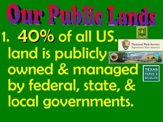 Public lands | PPT