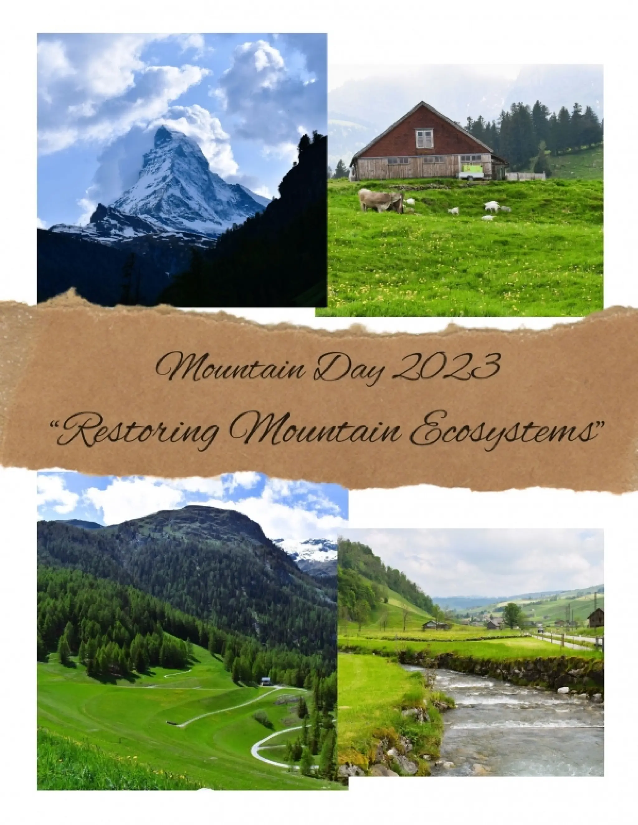 Increase awareness about the relevance of mountain ecosystems | PDF ...