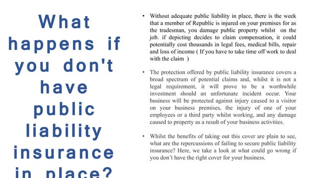 Public liability insurance act 1991 | PPTX