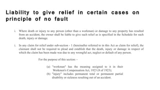 Public liability insurance act 1991 | PPTX