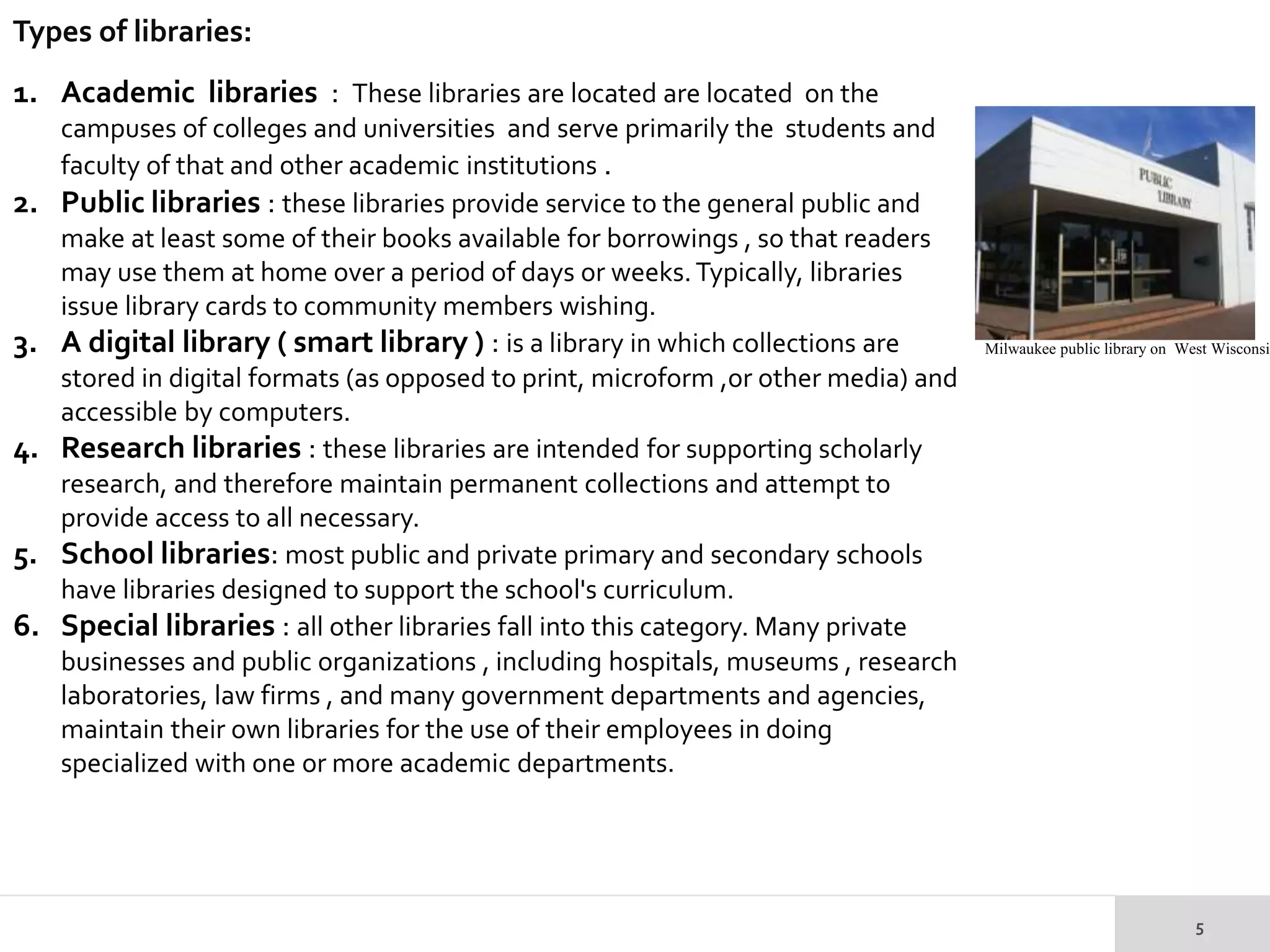 Public library | PPTX