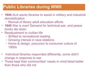 History of Public Libraries | PPT