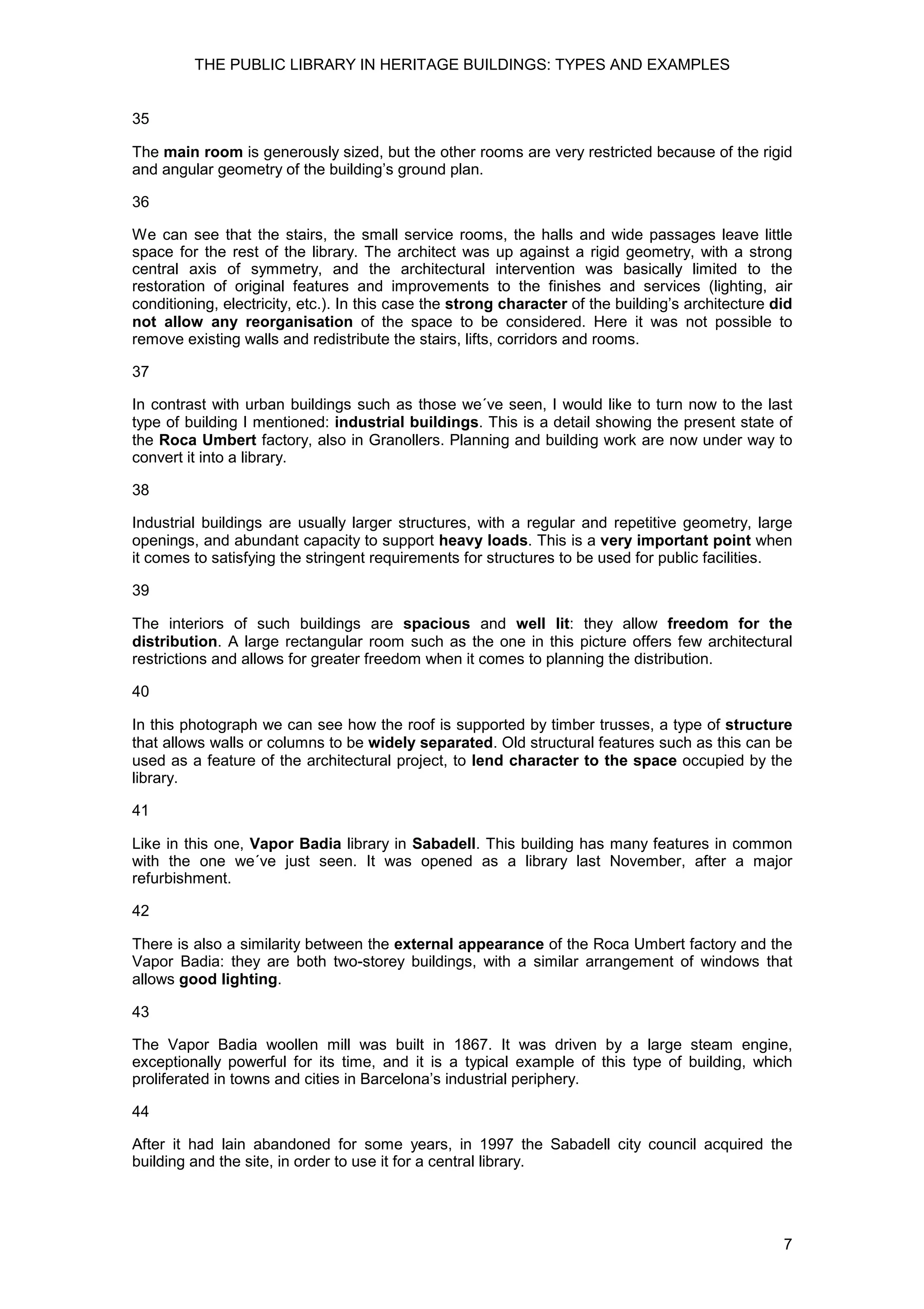 Public Library In Heritage Buildings. Types And Examples | PDF