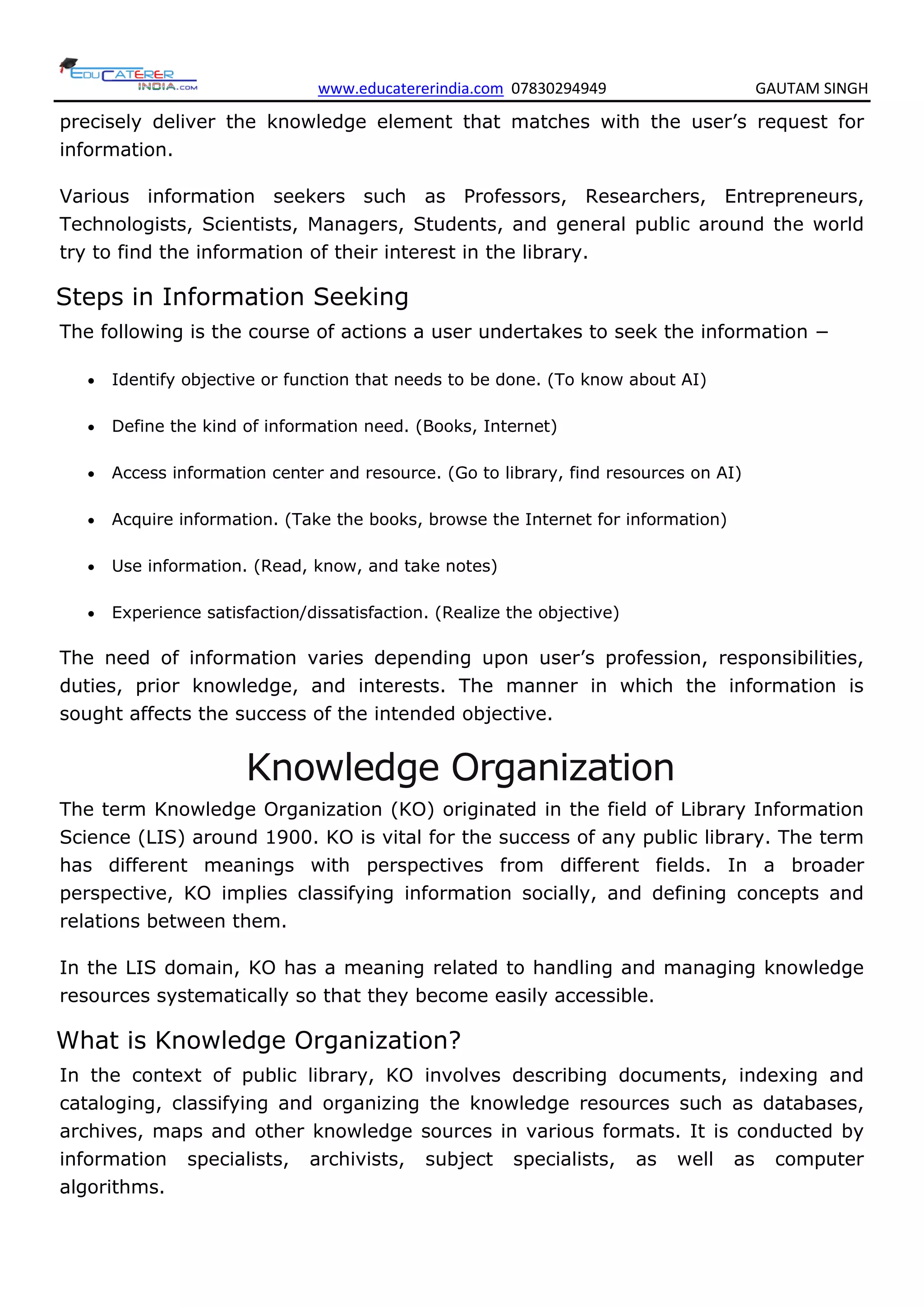 Public library management | PDF
