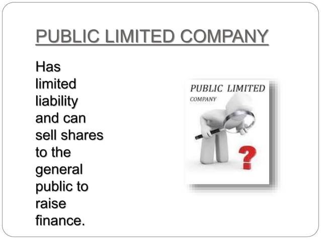 Public limited company | PPTX
