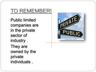 Public limited company | PPTX