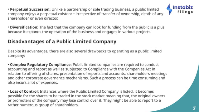 Understanding Public Limited Companies: A Comprehensive Guide | PPT