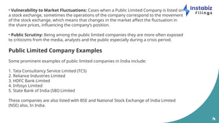 Understanding Public Limited Companies: A Comprehensive Guide | PPTX