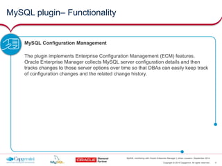 Managing MySQL databases with Oracle Enterprise Manager | PPTX