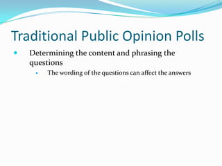 Public opinion | PPTX