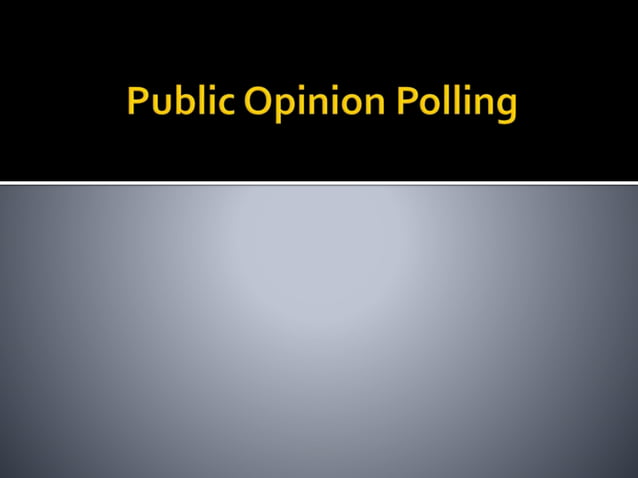 Public Opinion | PPT
