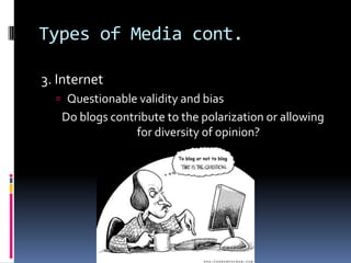 Public opinion and the mass media powerpoint | PPTX