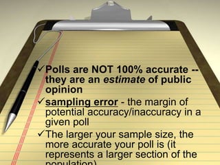 Public Opinion and Political Socialzation | PPT