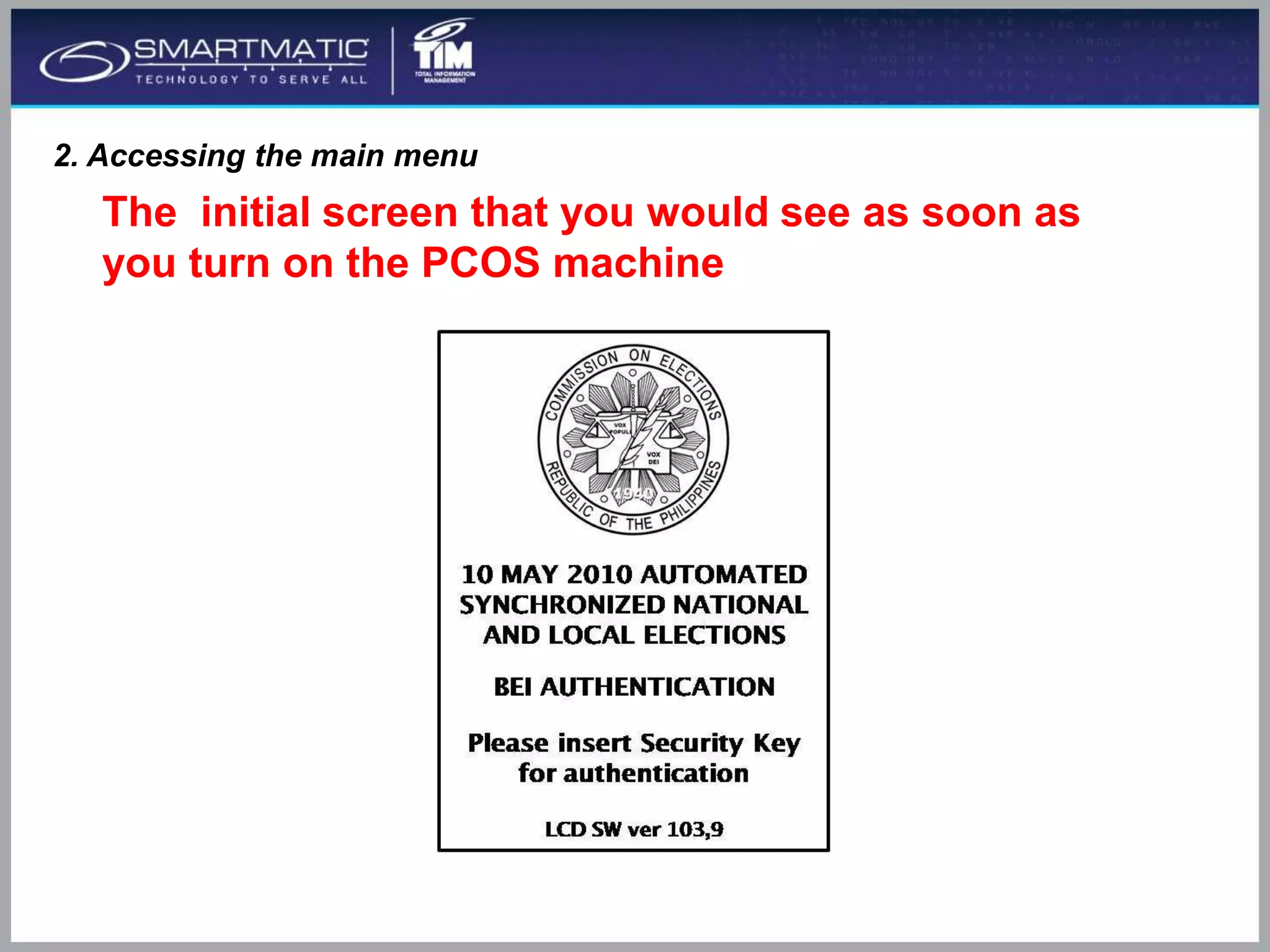 PCOS Basic Operation | PPTX