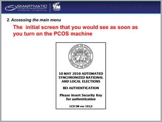 PCOS Basic Operation | PPTX