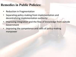 Public Policies in India | PPTX