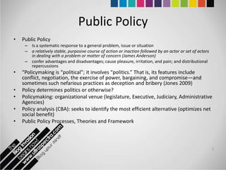 Public policy | PPTX