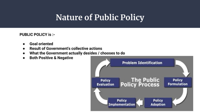Public Policy.pptx | Political Issues & policy | Politics