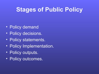 Public Policy Analysis | PPT