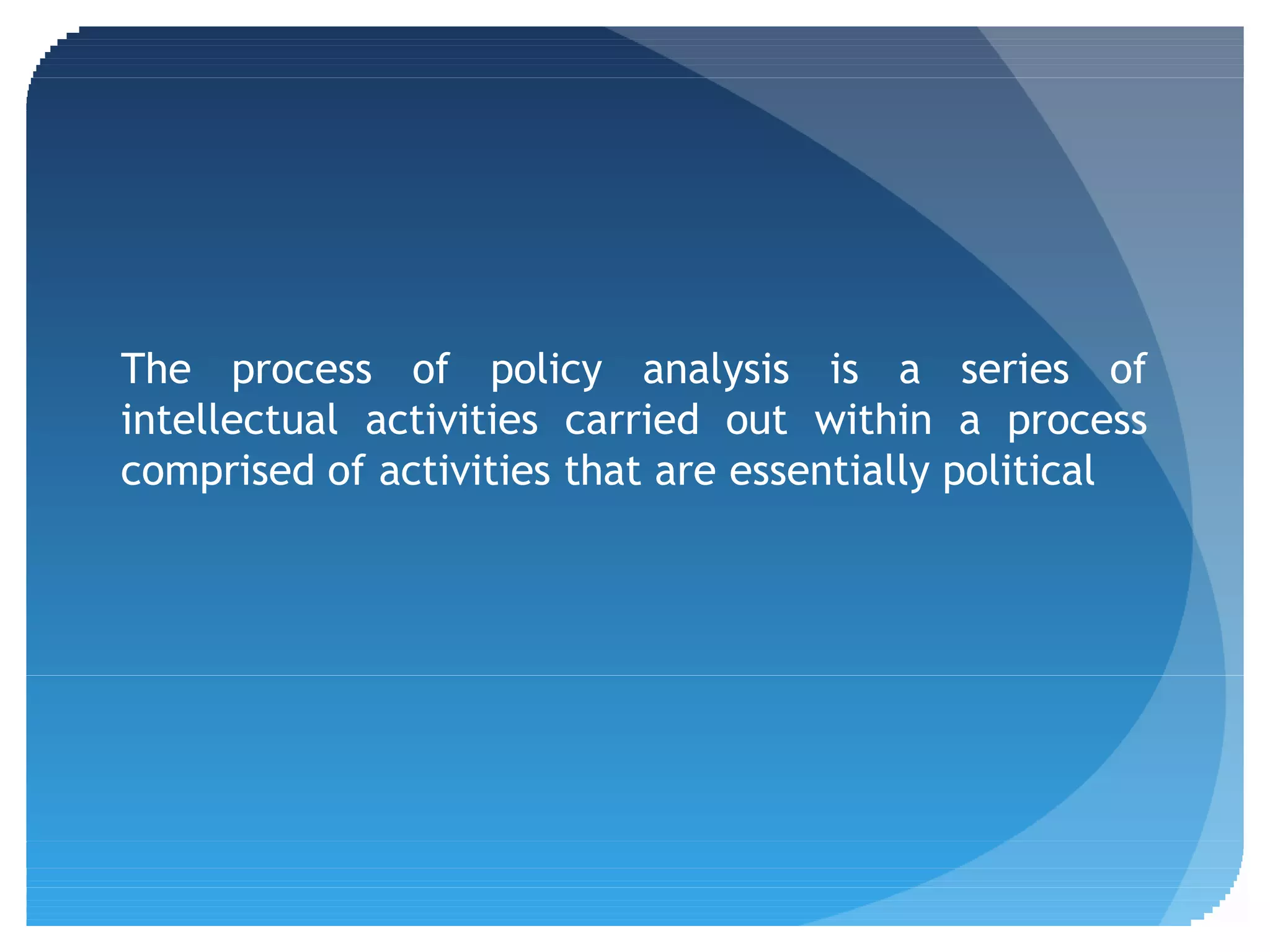 Public policy analysis | PPTX