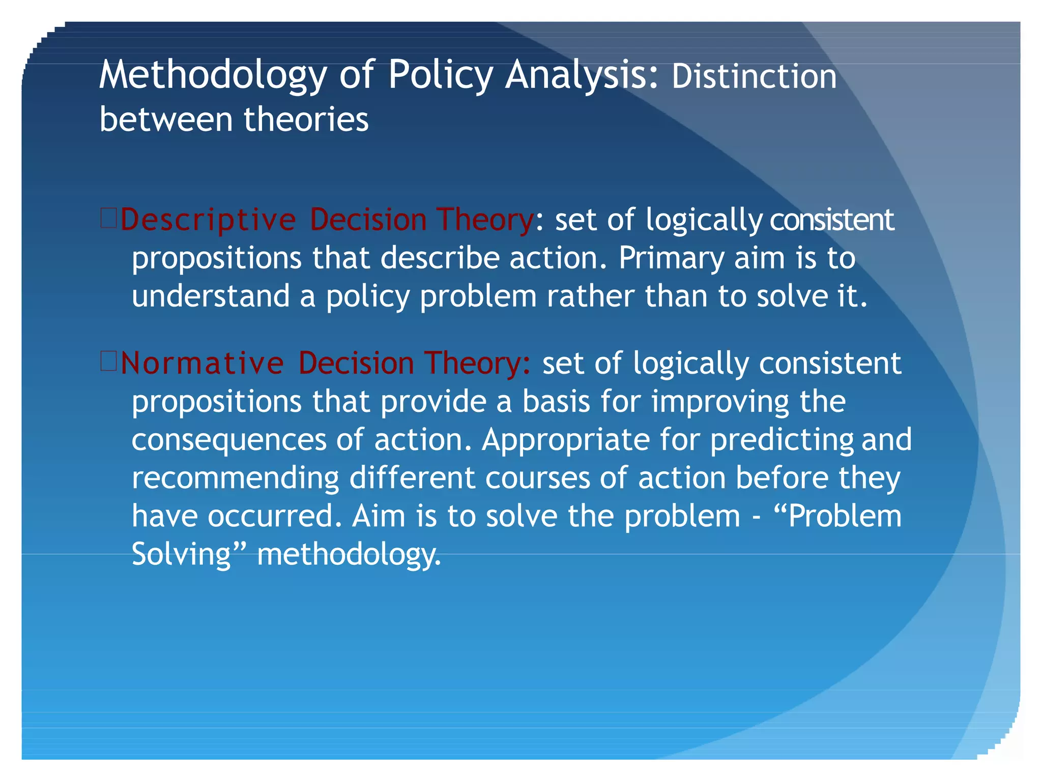 Public policy analysis | PPTX
