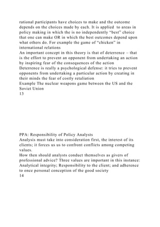 Public Policy Analysis (PPA)PresentationBYDr. Henry Akwo E.docx ...